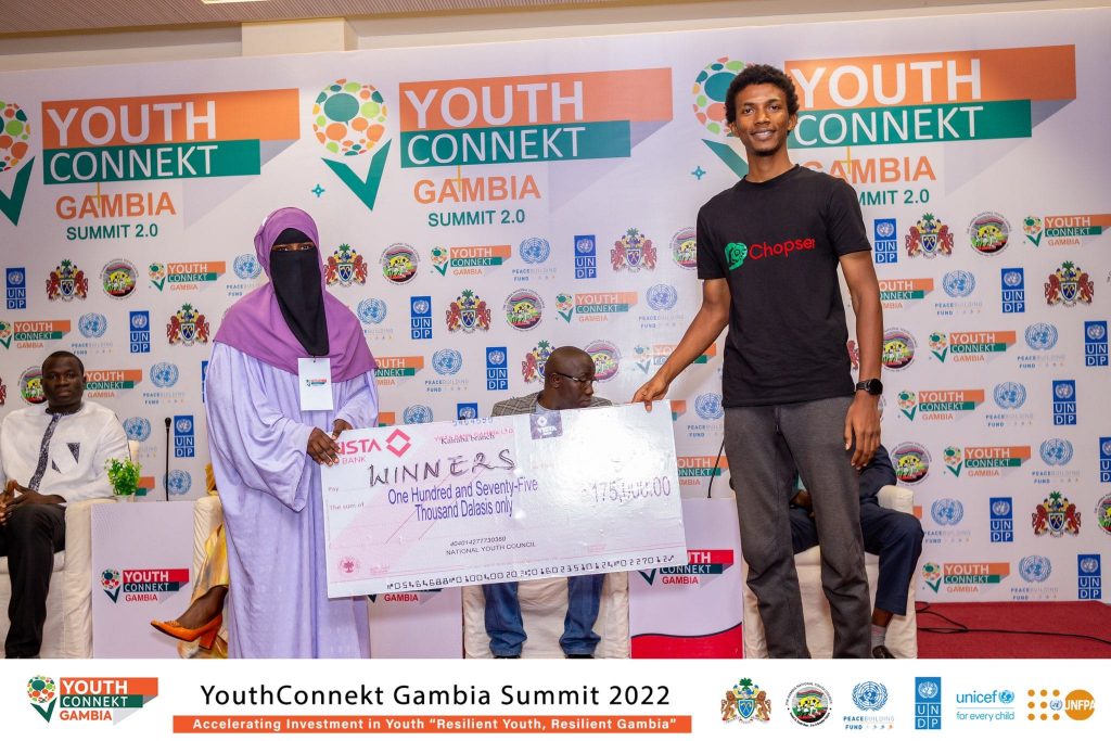 WINNERS OF THE YOUTHCONNEKT PITCHING COMPETITION 2022 – The Gambia ...